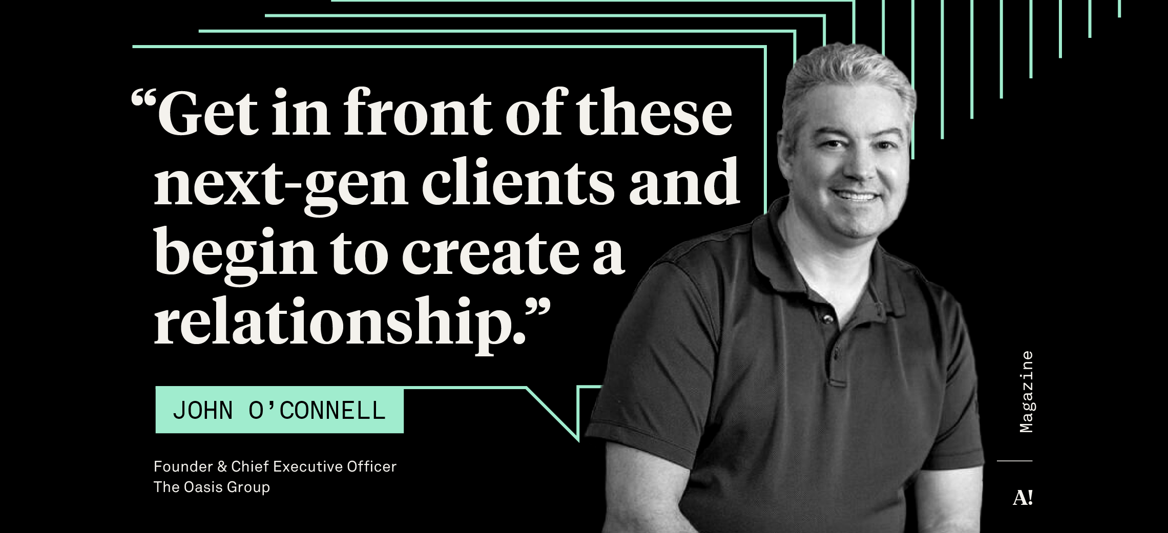 John O’Connell: New service offerings for financial advisors